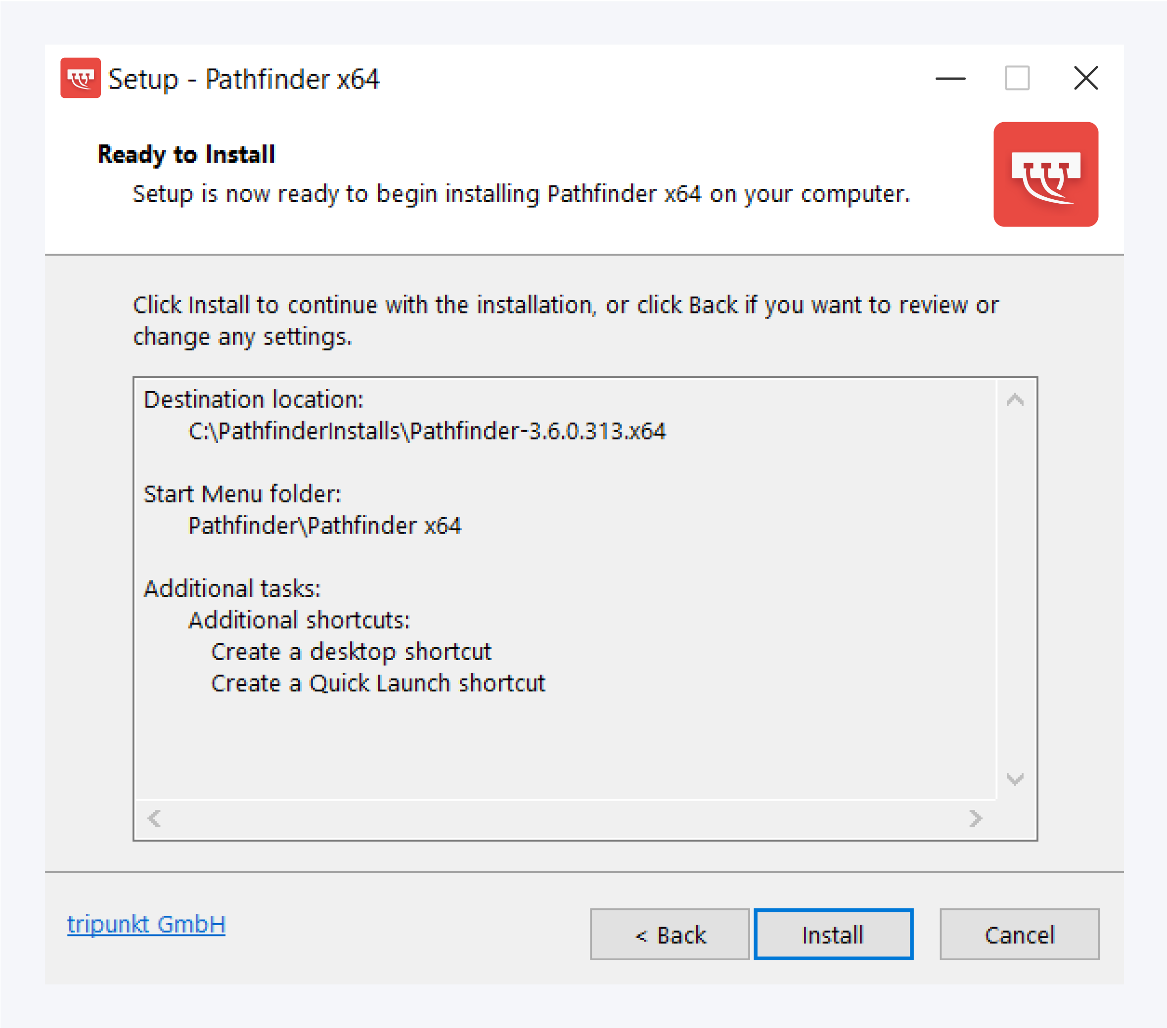 Pathfinder Installation